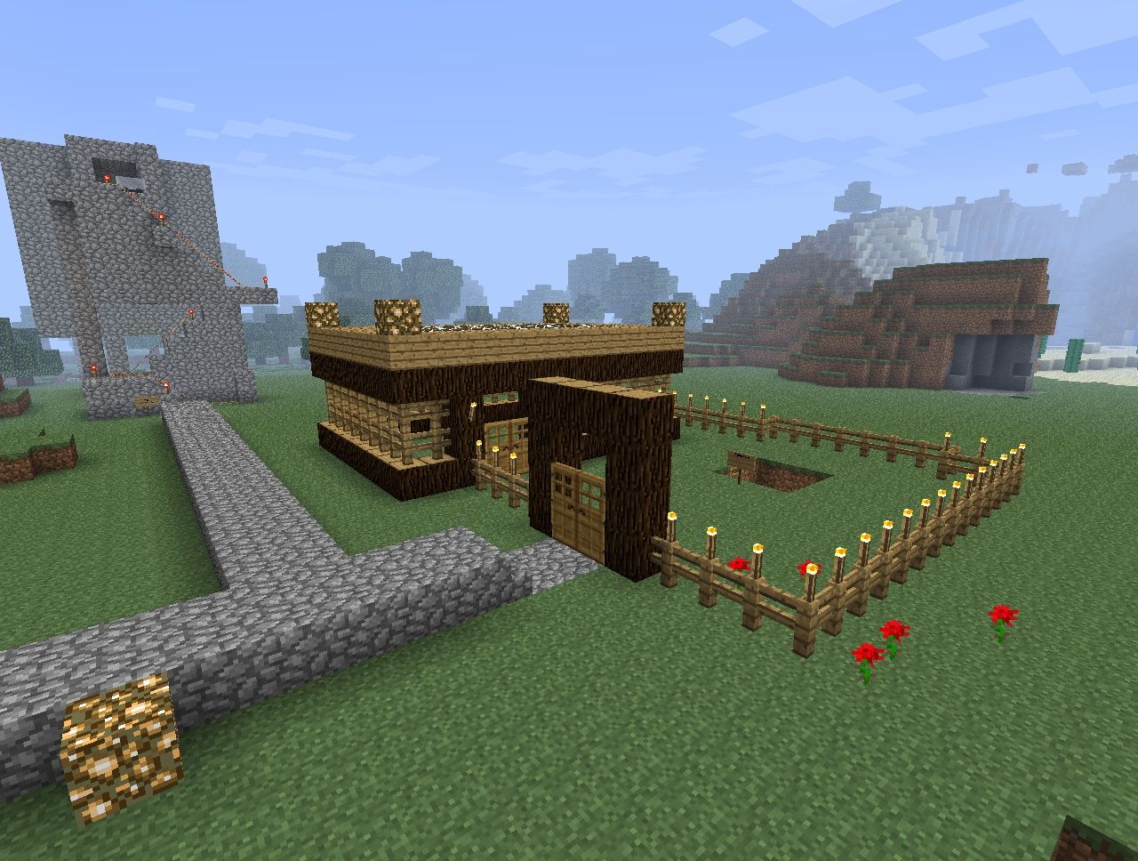 My First Village Minecraft Map