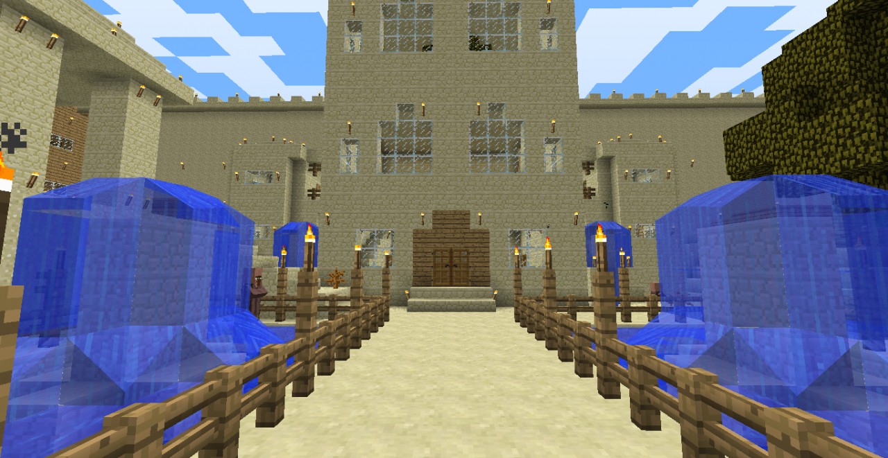 City in the Desert Minecraft Map