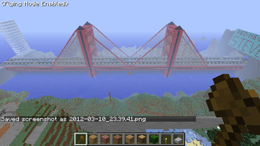 Golden Gate Bridge Minecraft Map