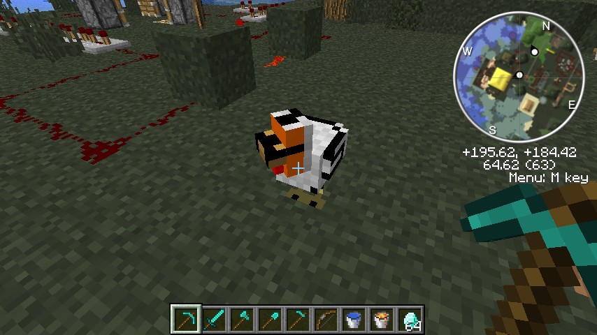 weird colourful mobs Minecraft Texture Pack