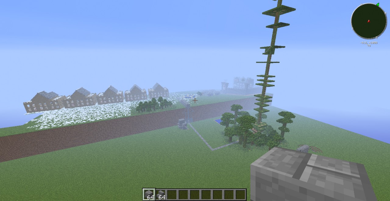 Super tree plus City Minecraft Map
