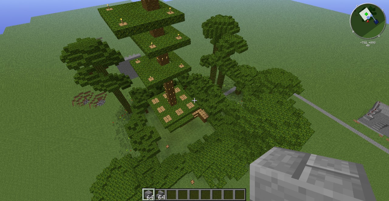 Super tree plus City Minecraft Map