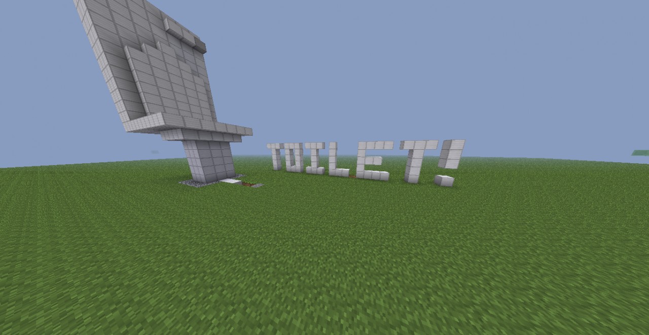 Toilet! Minecraft Map