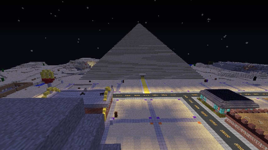 Pyramid Mob arena Minecraft Map