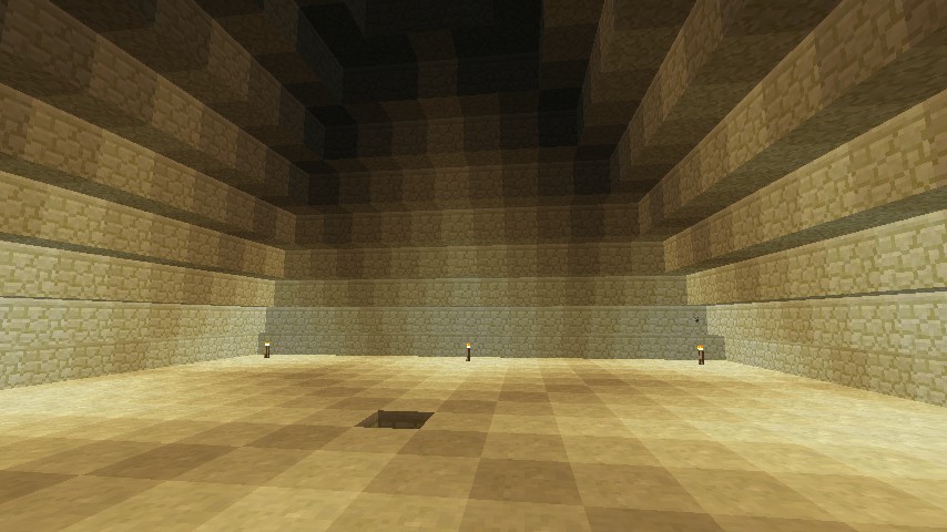Pyramid Mob arena Minecraft Map