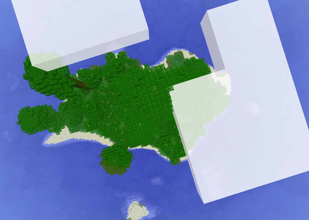 jungle island Minecraft Map