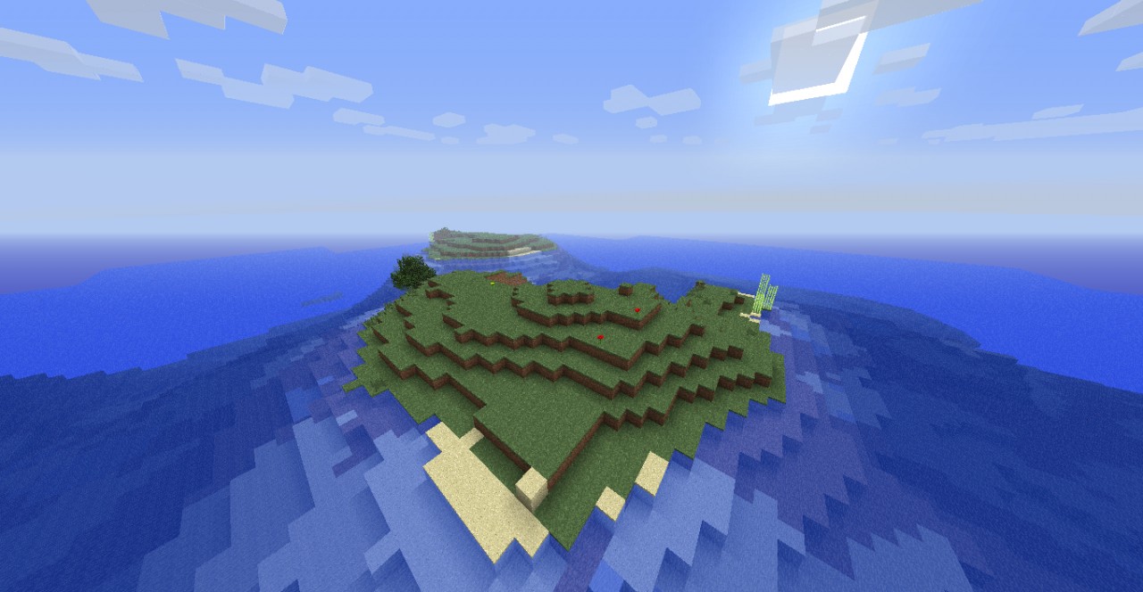 Challenge of the four islands portuguese and english Minecraft Map
