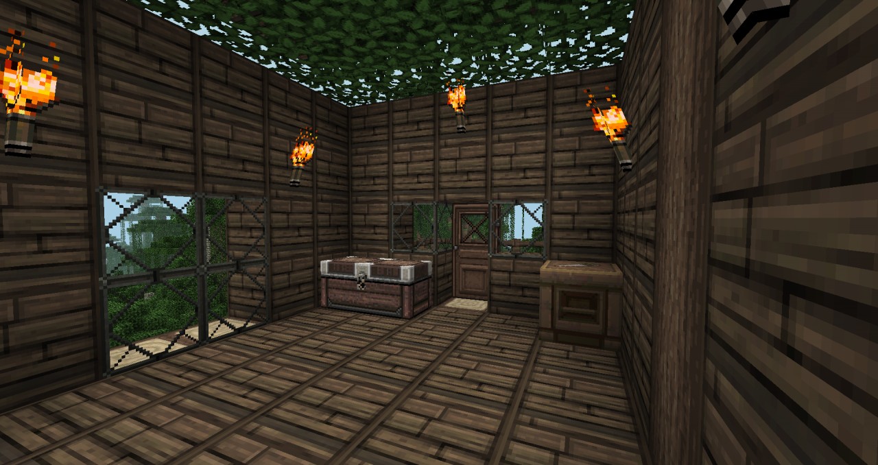 Very Efficient Minecraft Home (With Secrets) Minecraft Map