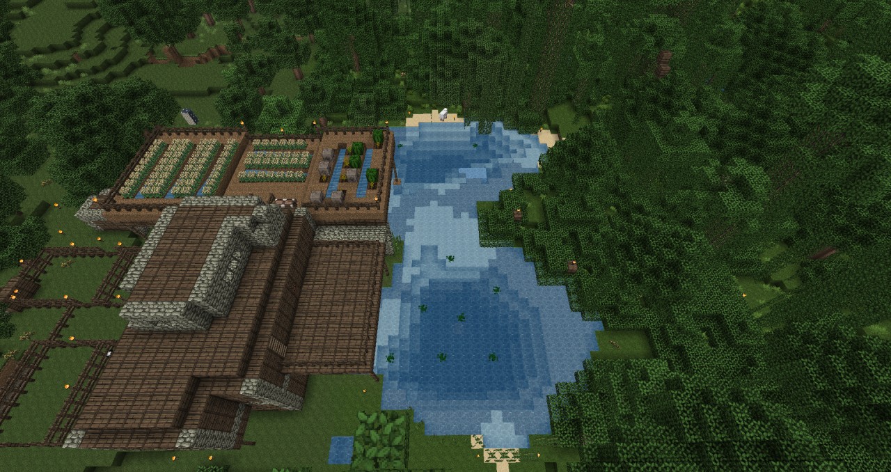 Very Efficient Minecraft Home (With Secrets) Minecraft Map