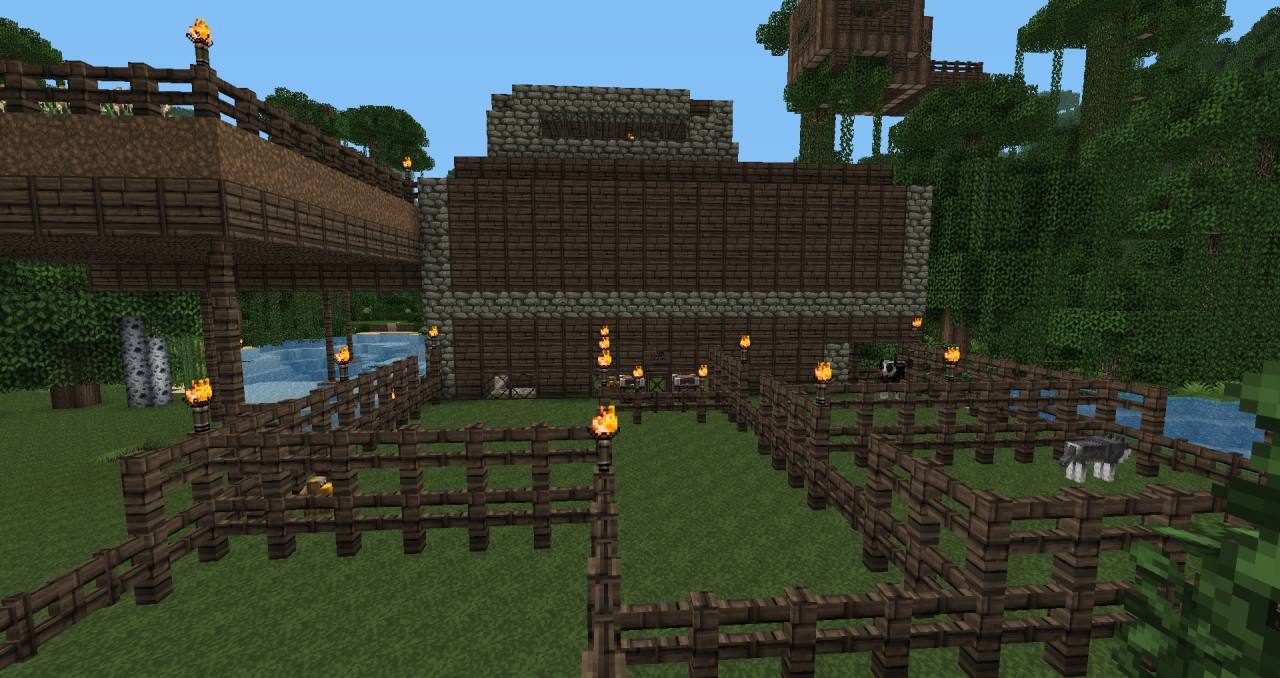 Very Efficient Minecraft Home (With Secrets) Minecraft Map