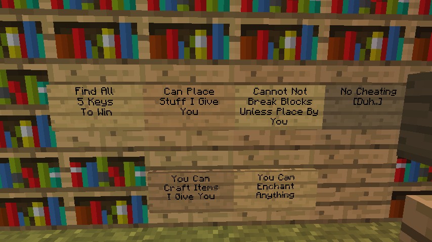 The Five Keys! Minecraft Map