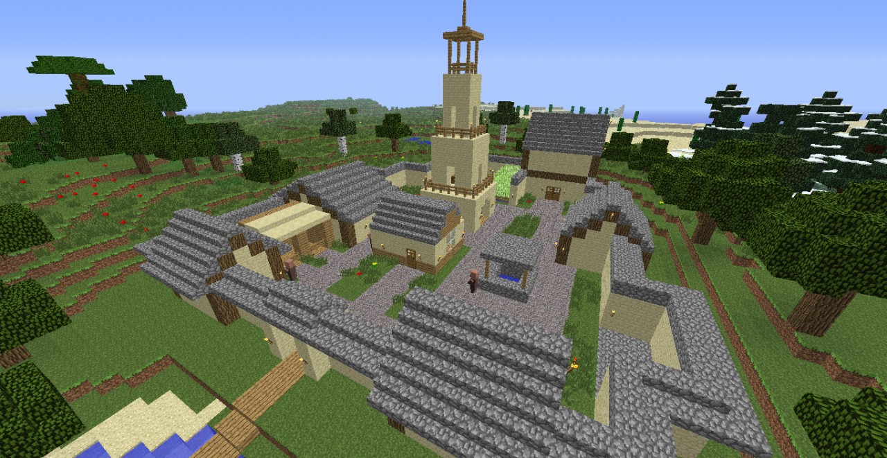 Ancient Chinese Village Minecraft Map