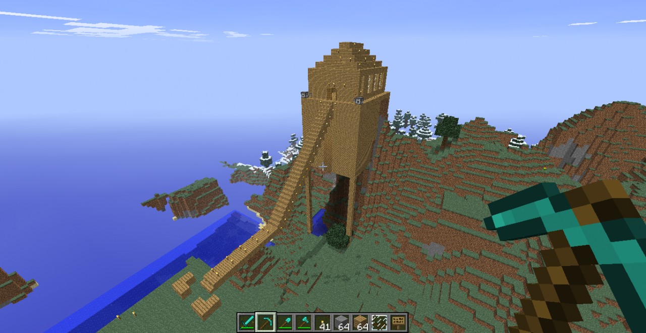 a house with a nice view Minecraft Map
