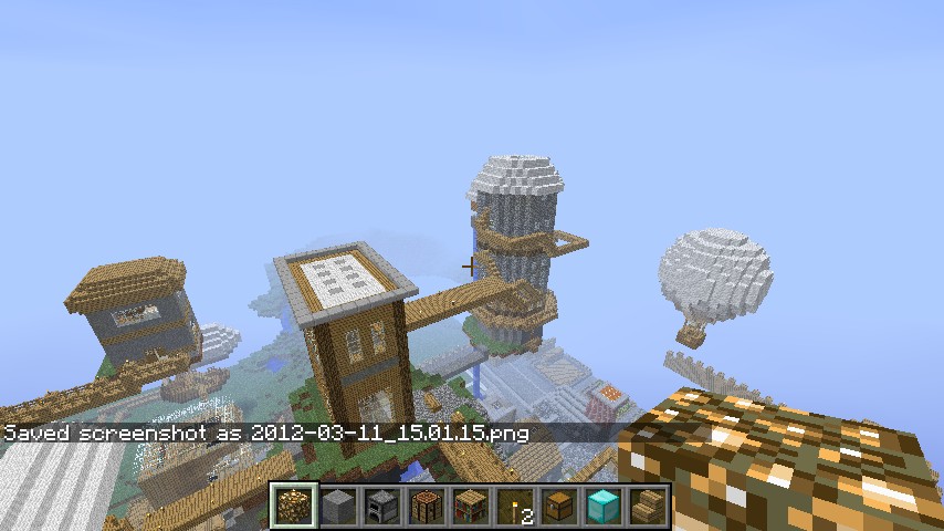 lavabukets skyworld Minecraft Map