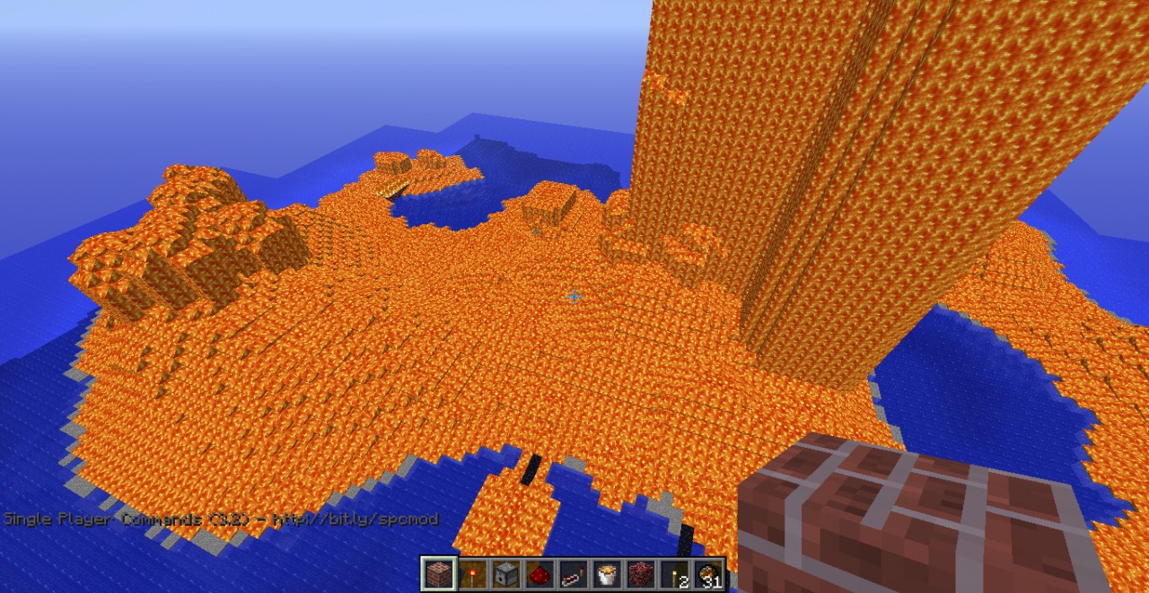 LAVA ISLAND Minecraft Map