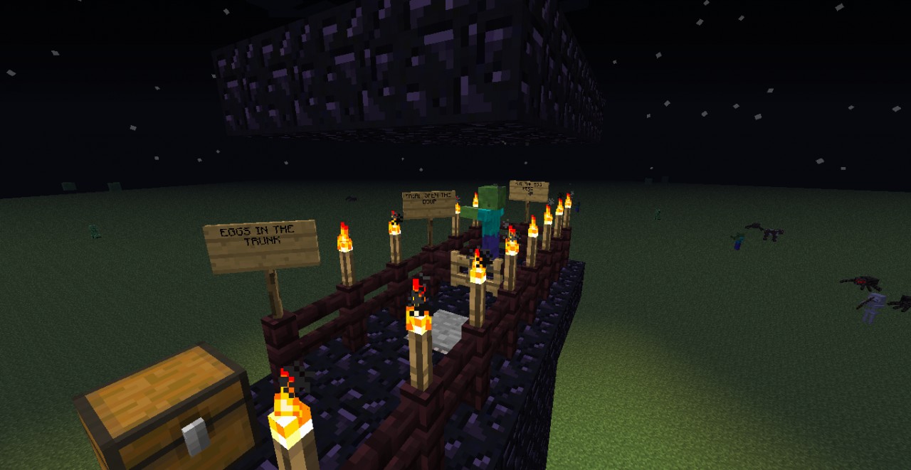 Traps zombies or servers Minecraft Map