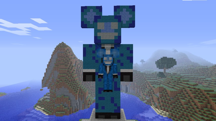 Statue - deadmau5 Minecraft Map