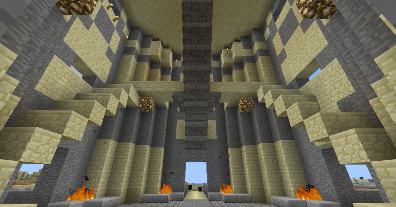 Desert forts, towns, and villages Minecraft Map