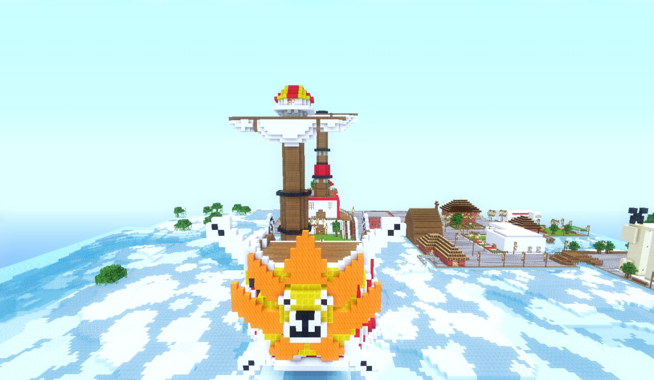 Thousand Sunny - One Piece Minecraft Map
