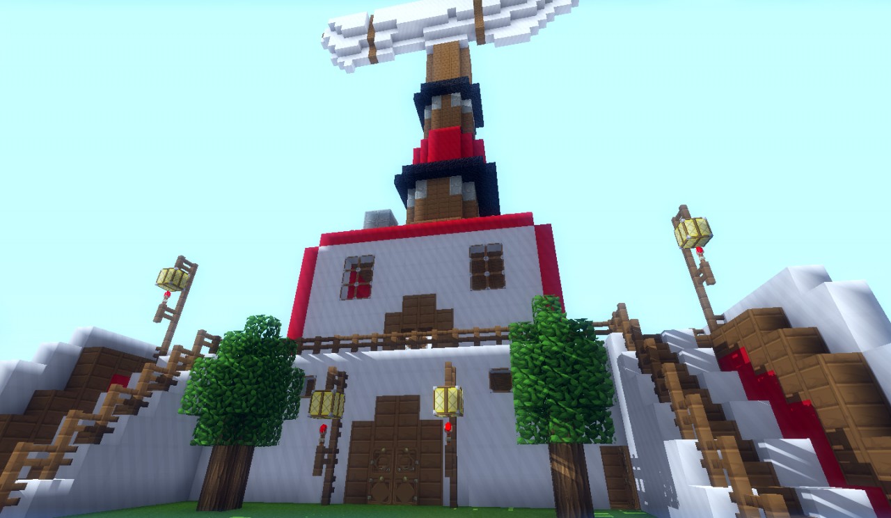 Thousand Sunny - One Piece Minecraft Map