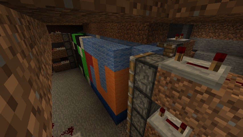 Cinema Movie Theater with working movie Minecraft Map