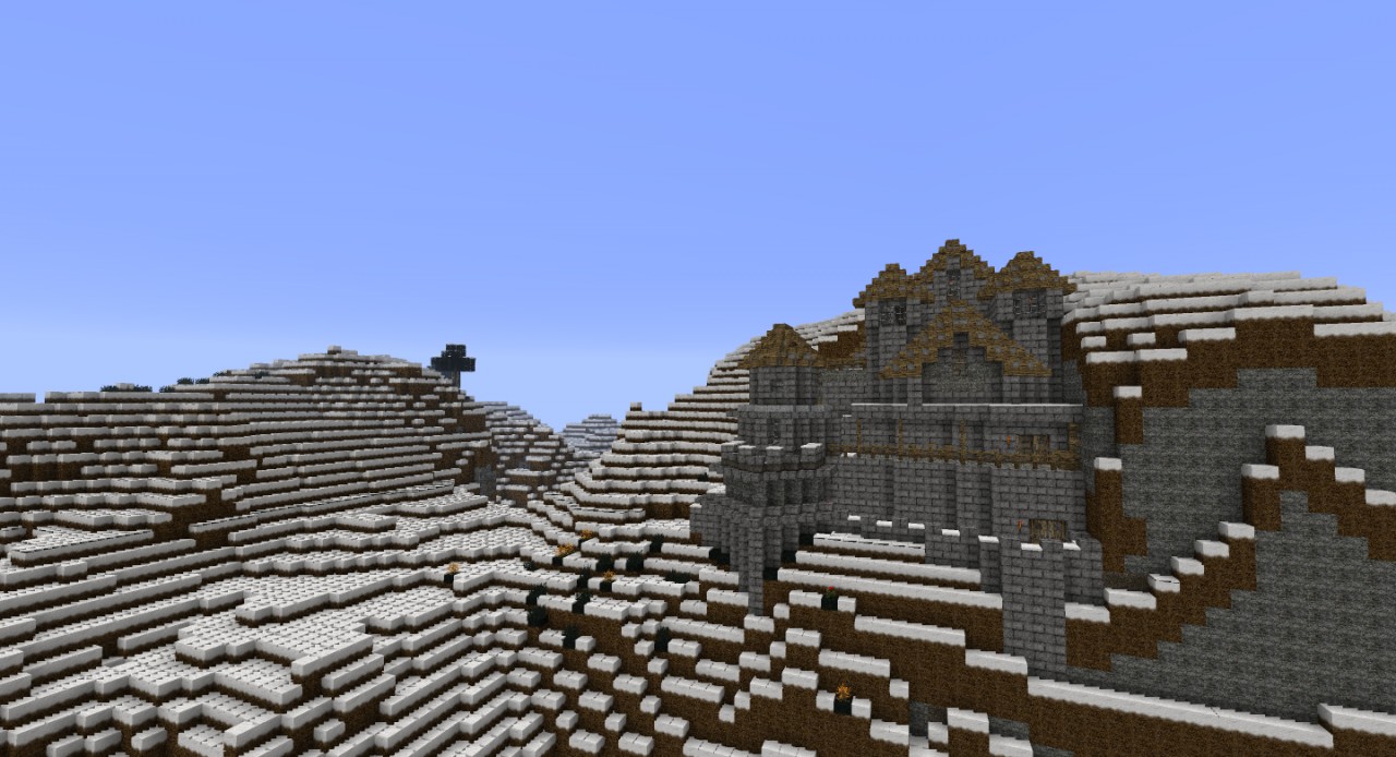 Winter Castle Minecraft Map