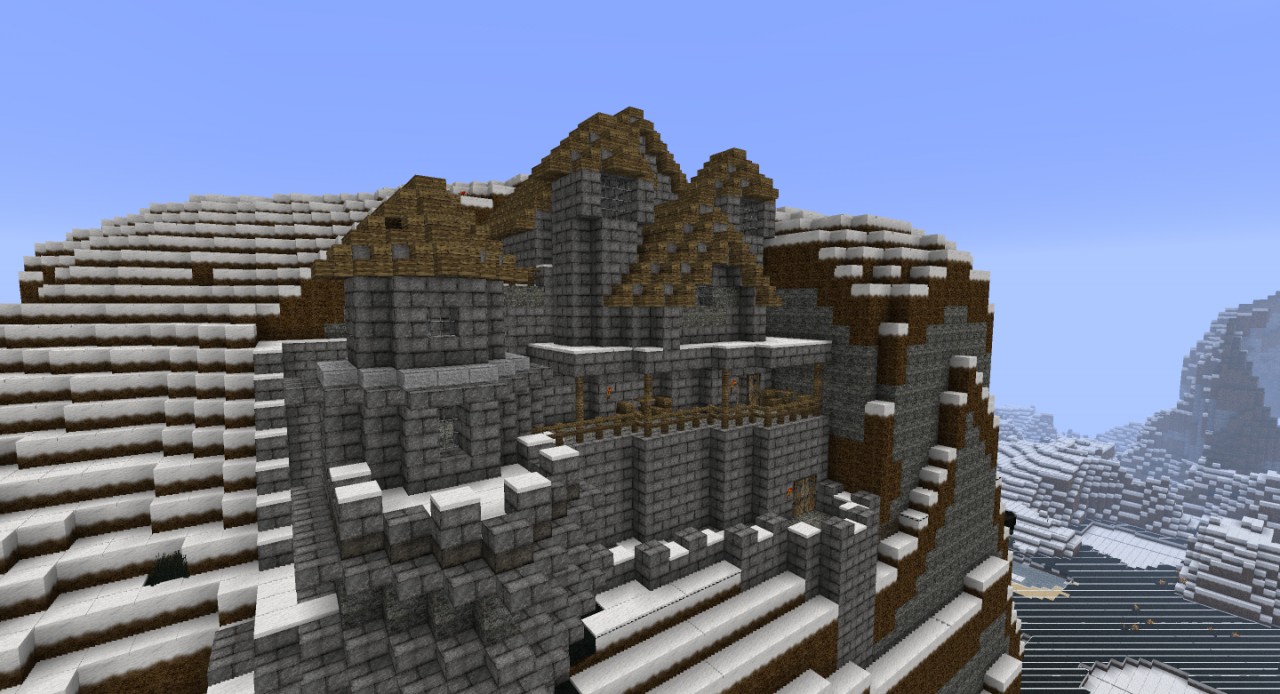 Winter Castle Minecraft Map