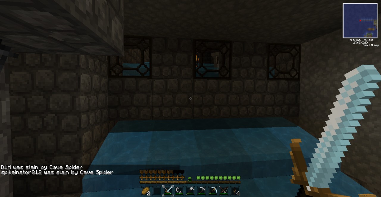 triple mob spawner Minecraft Map