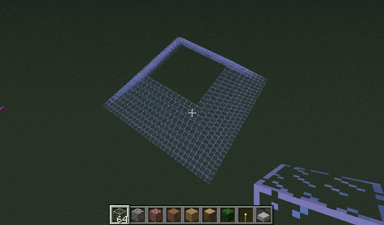 glass pyramid Minecraft Map