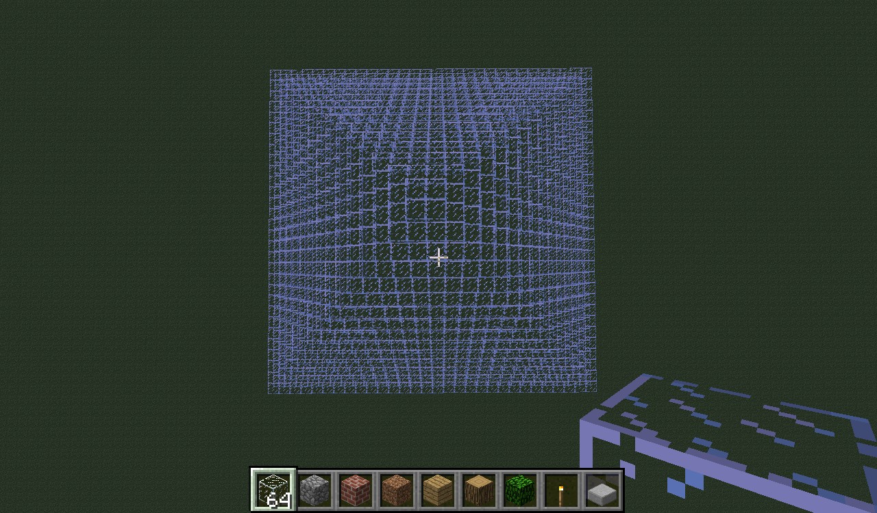 glass pyramid Minecraft Map