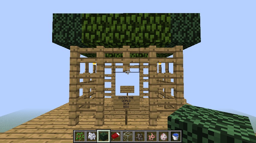 World in a Box Minecraft Map