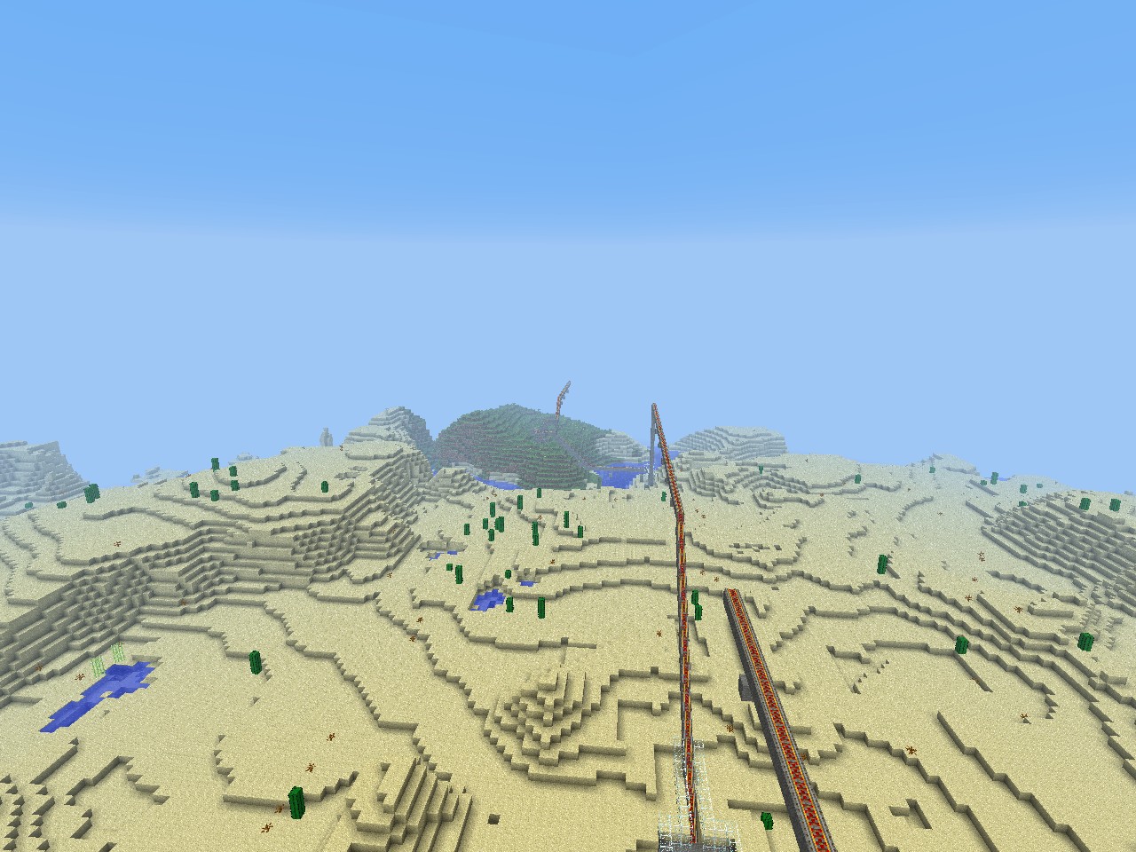 [EPIC]Biom Rollercoaster! Minecraft Map