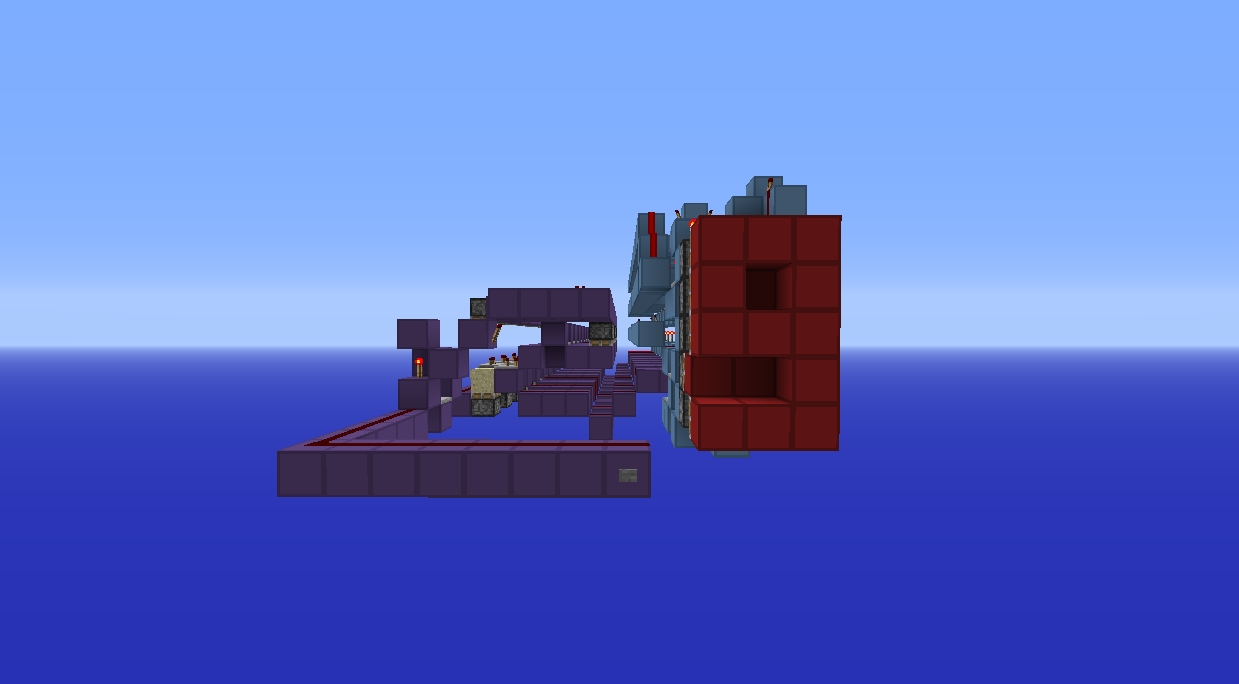 7 Segment Display New Design Minecraft Map