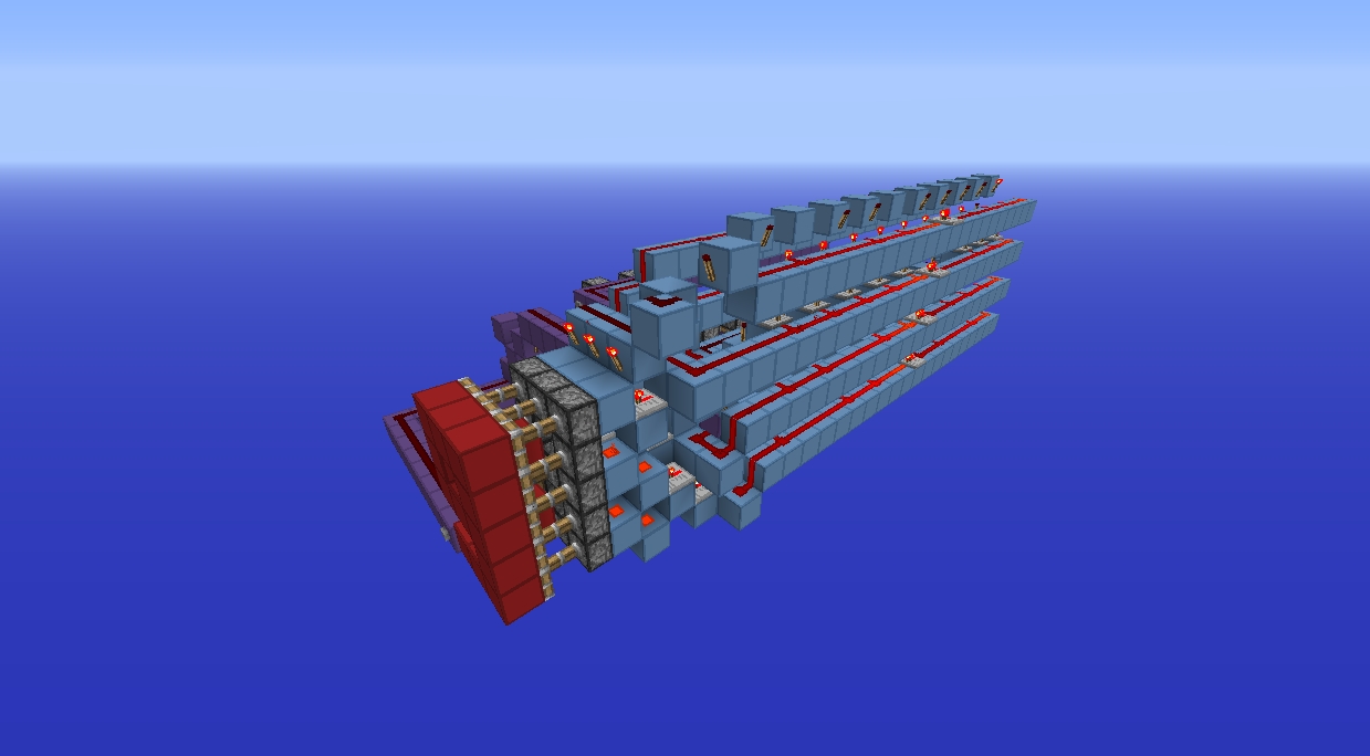 7 segment display - NEW design Minecraft Map