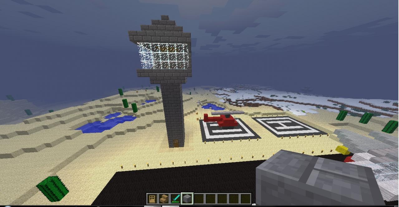 Minecraft International Airport Minecraft Map