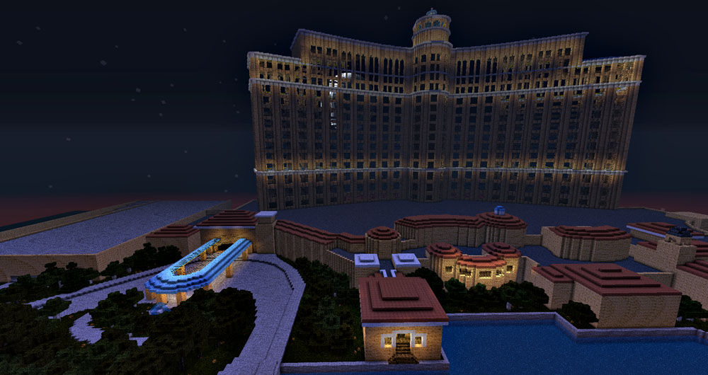 Vegas - Bellagio & Stratosphere Minecraft Map