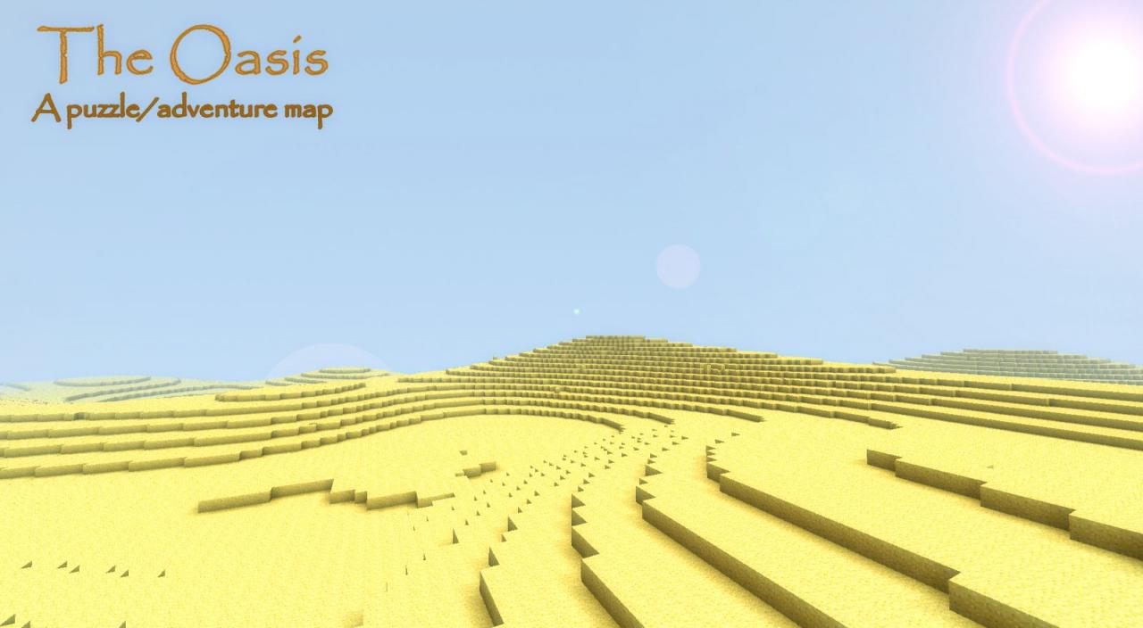 The Oasis - A Puzzle/Adventure Map Minecraft Map