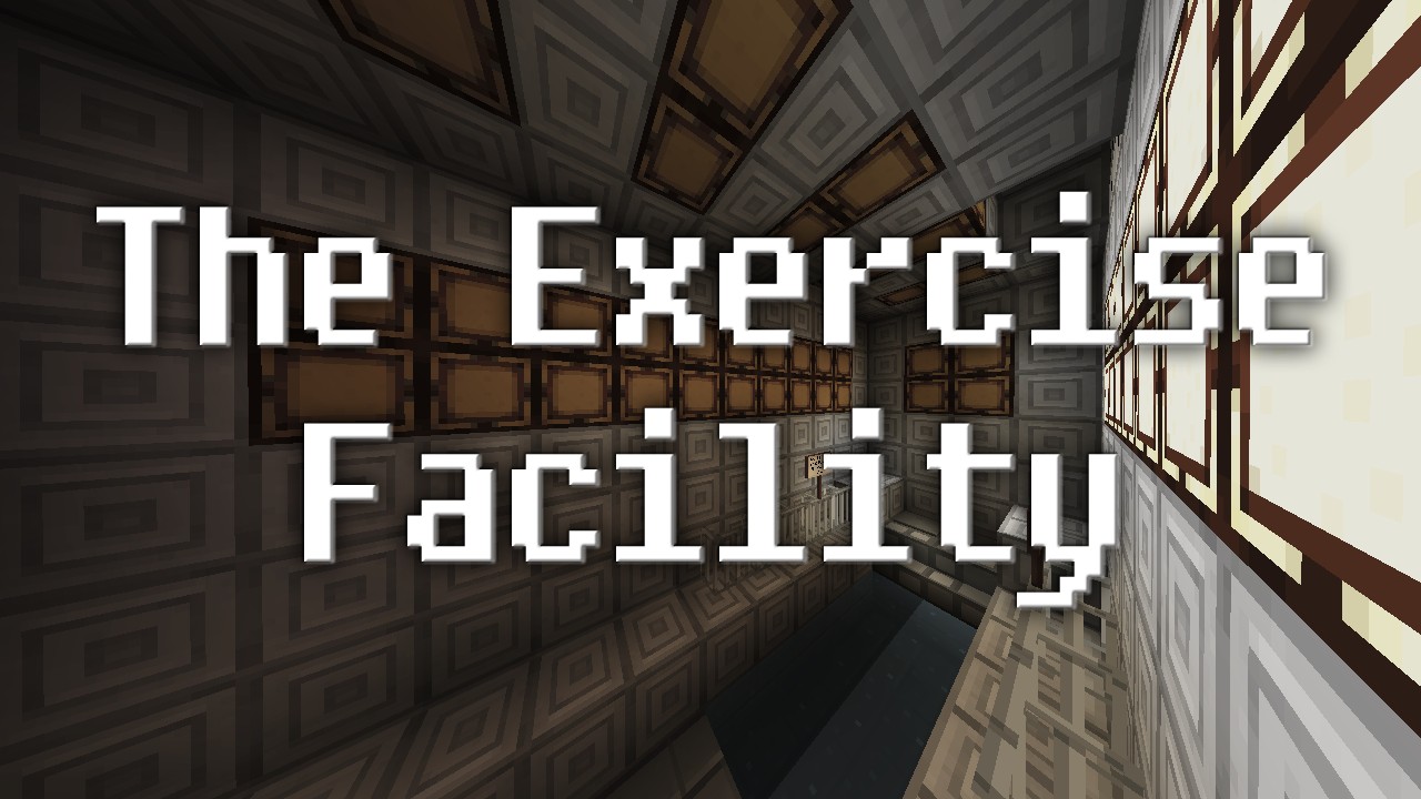 The Exercise Facility (Stair-Climber Machine) Minecraft Map