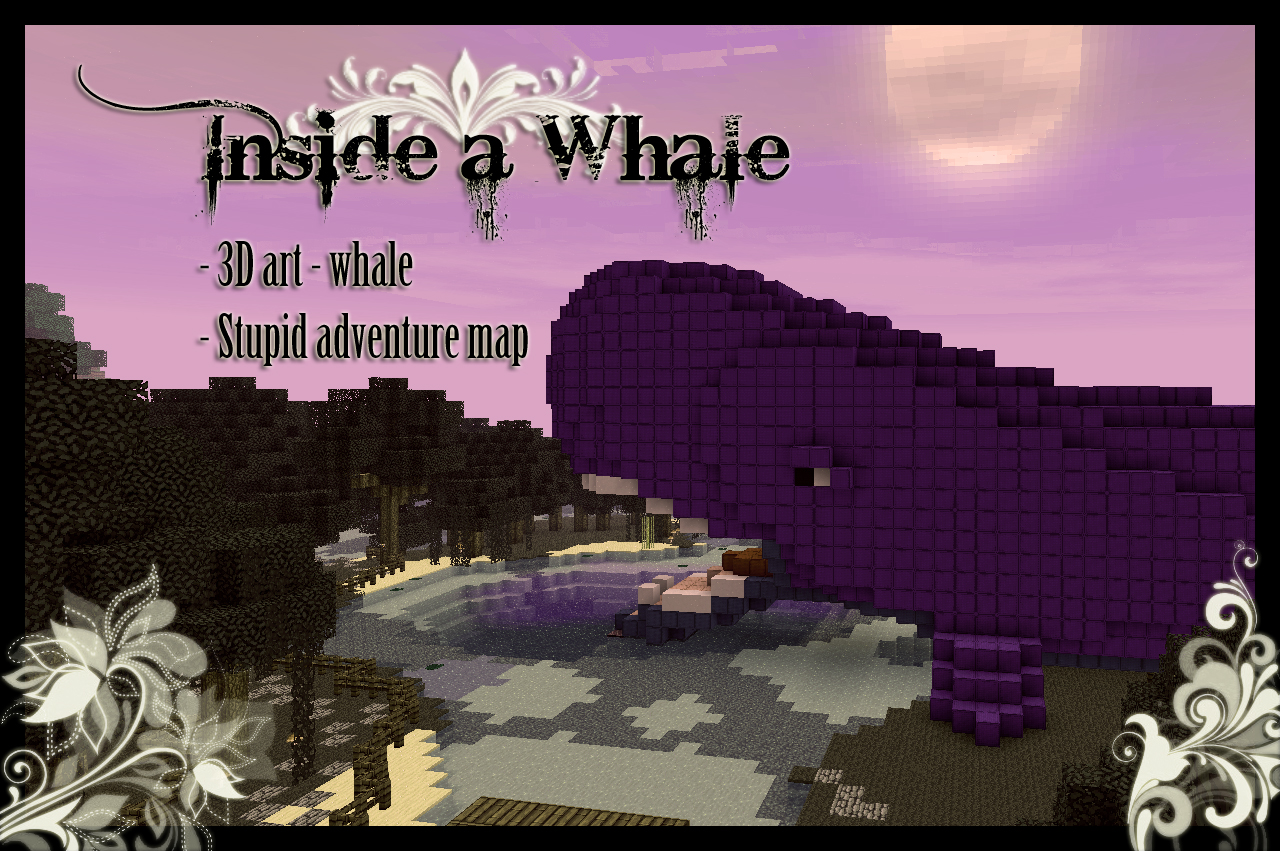 .: Inside a Whale :. (3D-Art & Minecraft Map