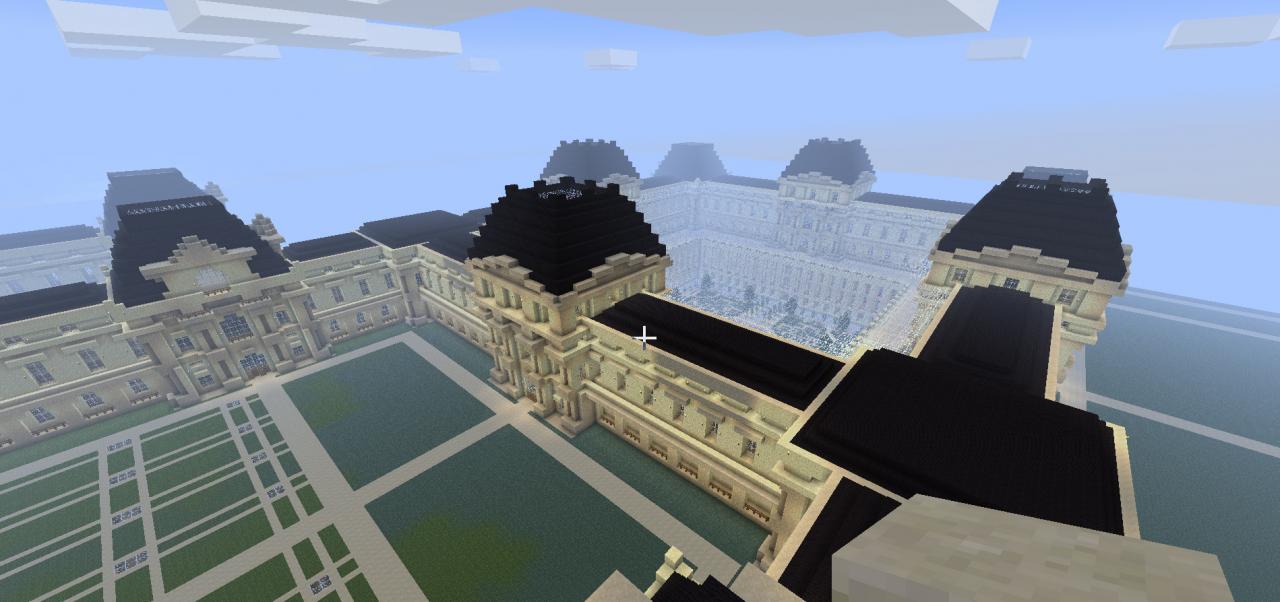 Louvre Palace Minecraft Map