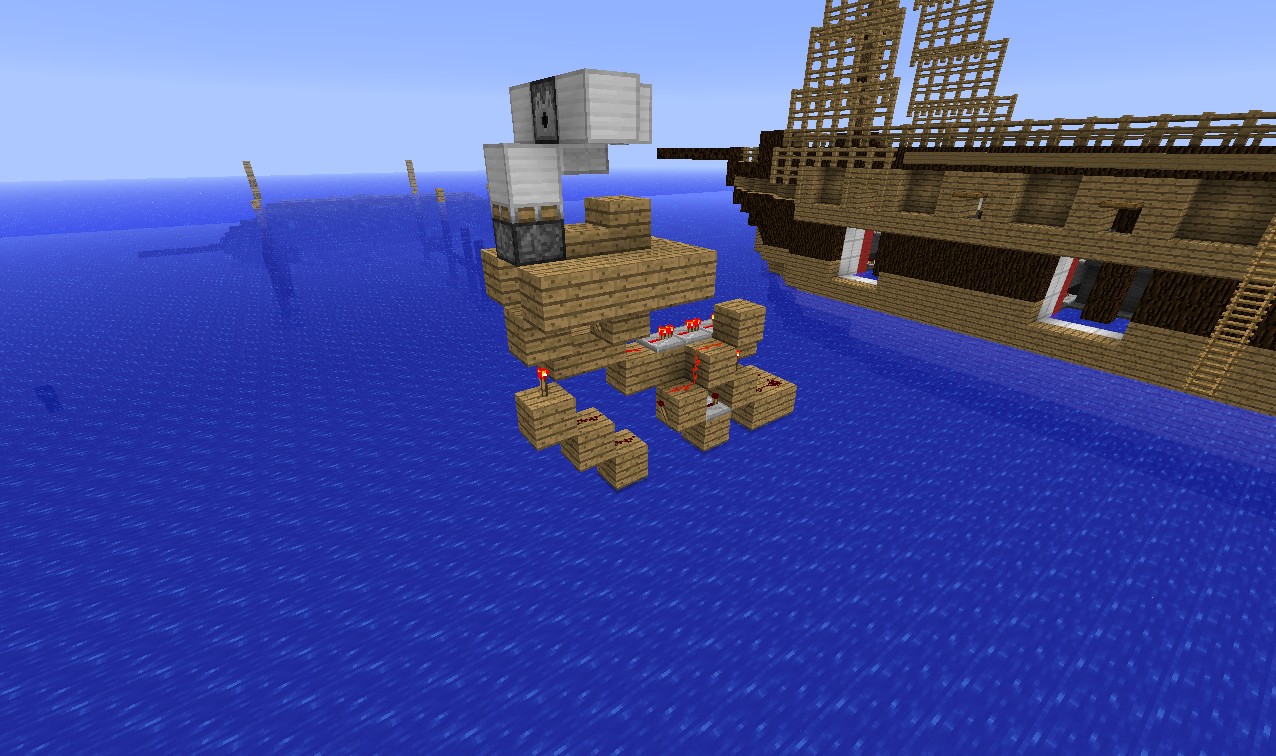 Dispensercannon with pistonhatch - awsoCus Minecraft Map