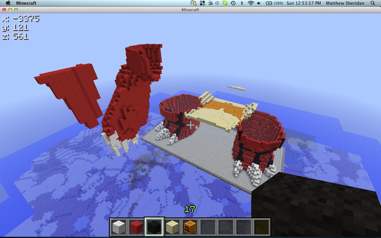 Groudon 3D Ft. On **JackedUpMC** Minecraft Map