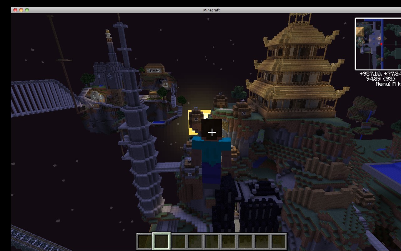 SkyWorld Minecraft Map