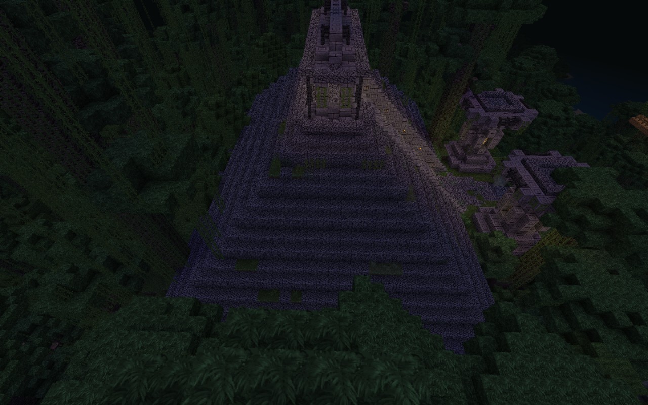Aztec temple Minecraft Map