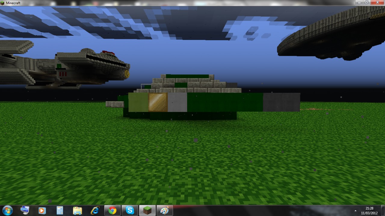 Star Trek TOS Era Romulan Shuttle craft (Zeppelin mod compatible ...