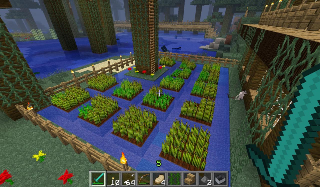 Natural wood house Minecraft Map