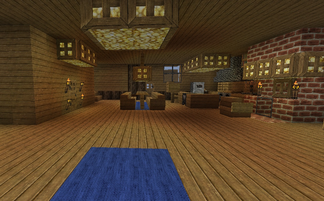 Cabin home starter Minecraft Map