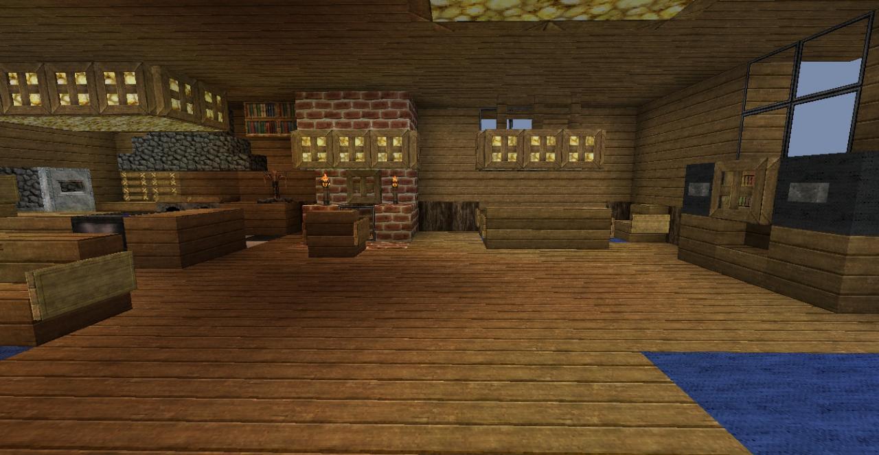 Cabin home starter Minecraft Map
