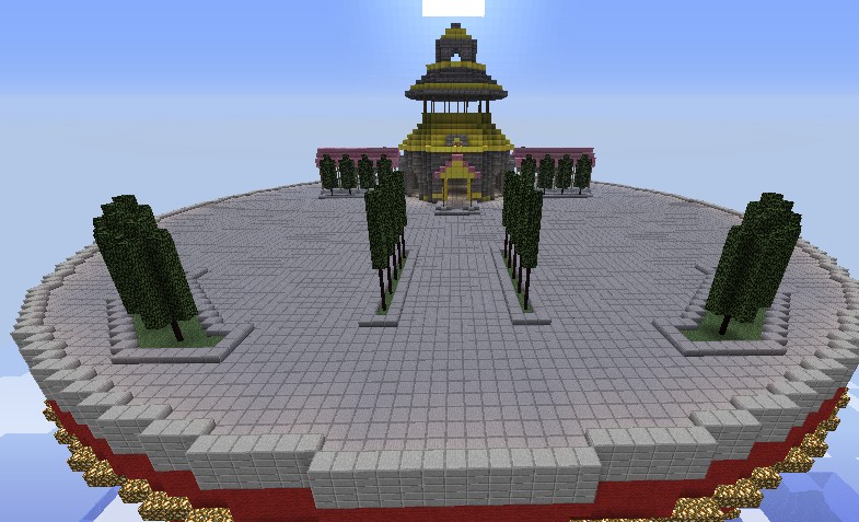 Kami's lookout (Dragon Ball Z) Minecraft Map