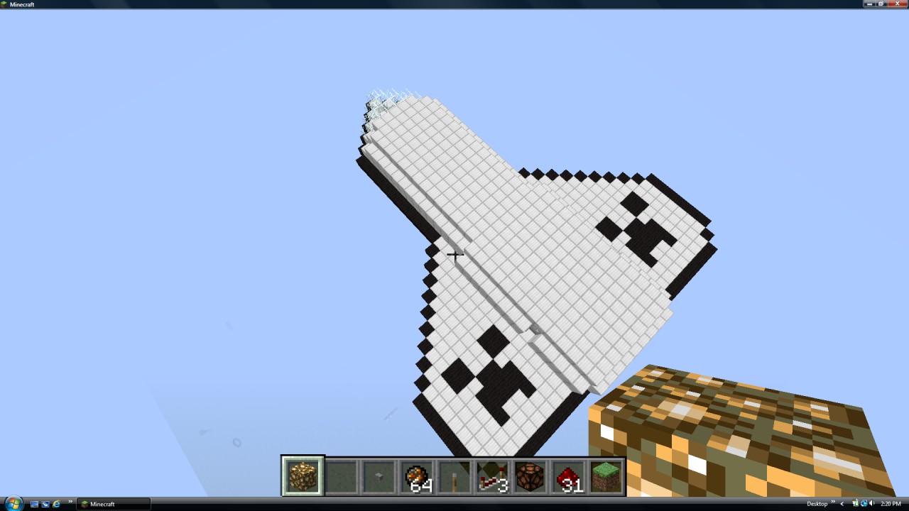 space shuttle Minecraft Map